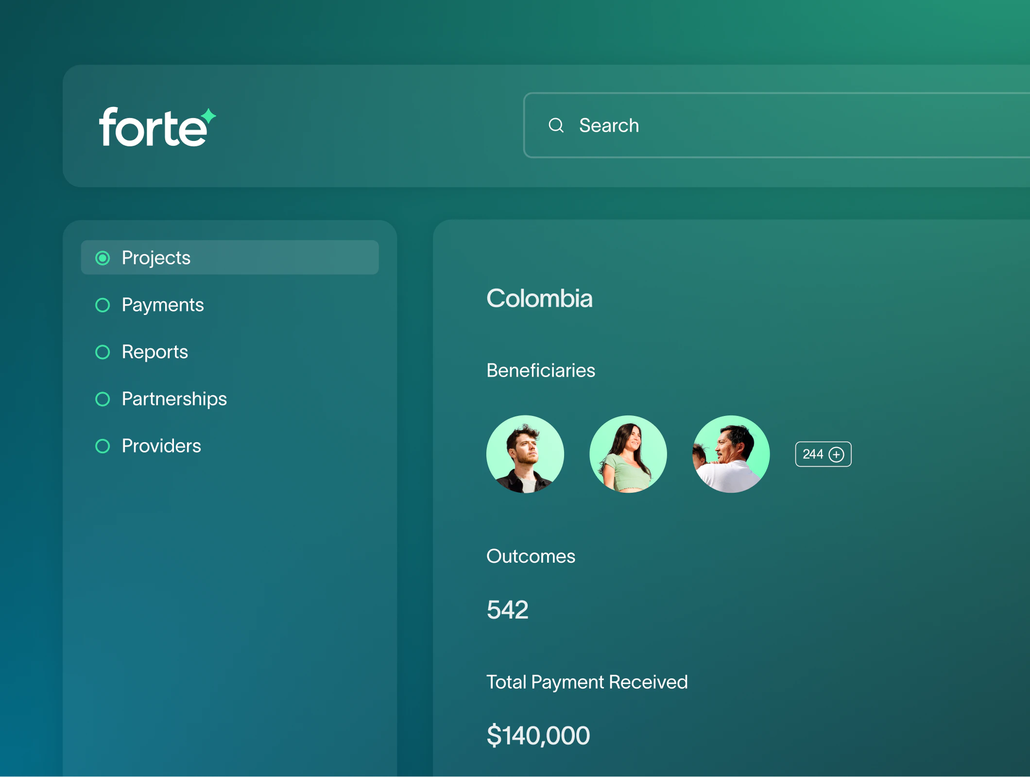 Forte Website Sample